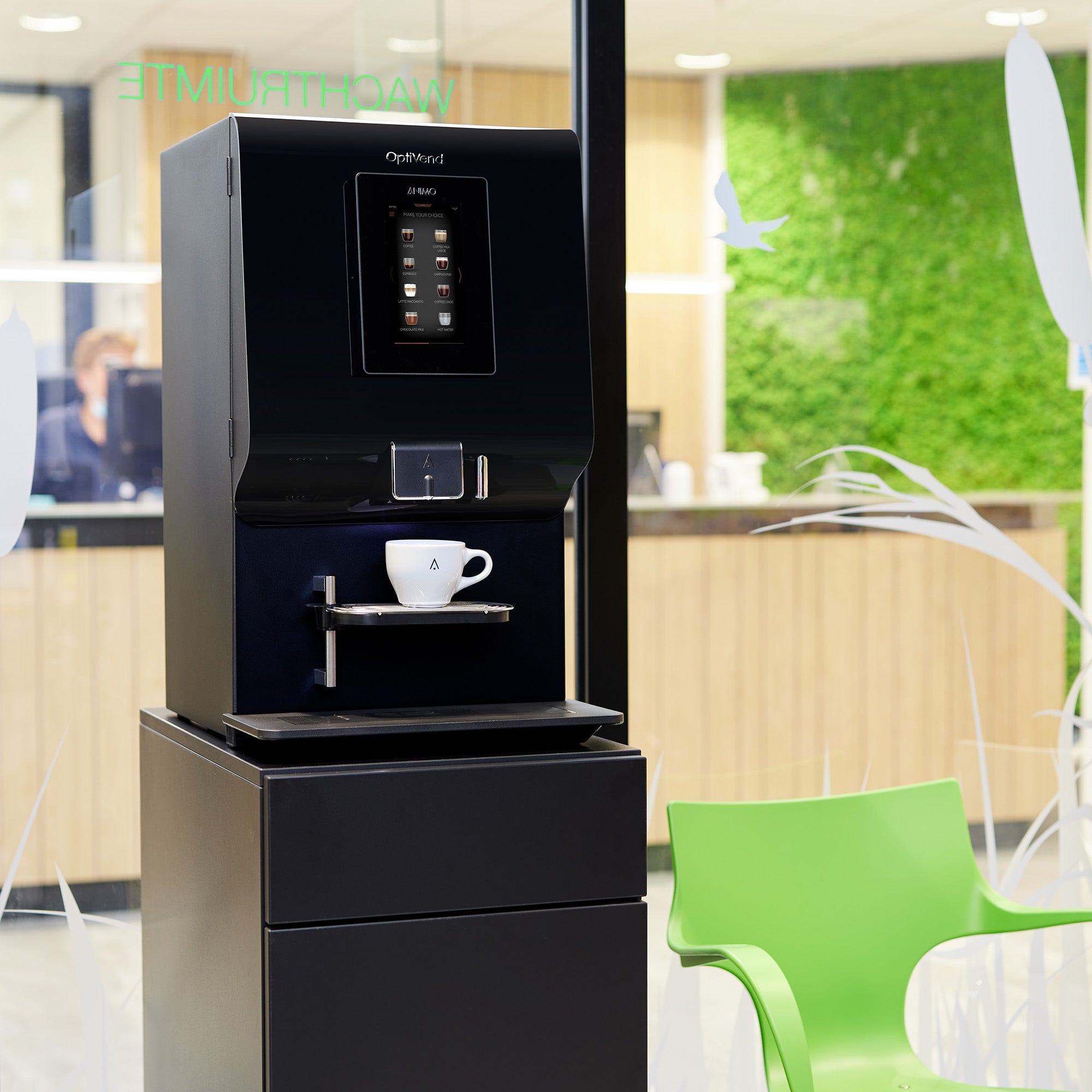 Instant koffiemachine Animo OptiVend 32 Touch Instant | incl. filter e ...