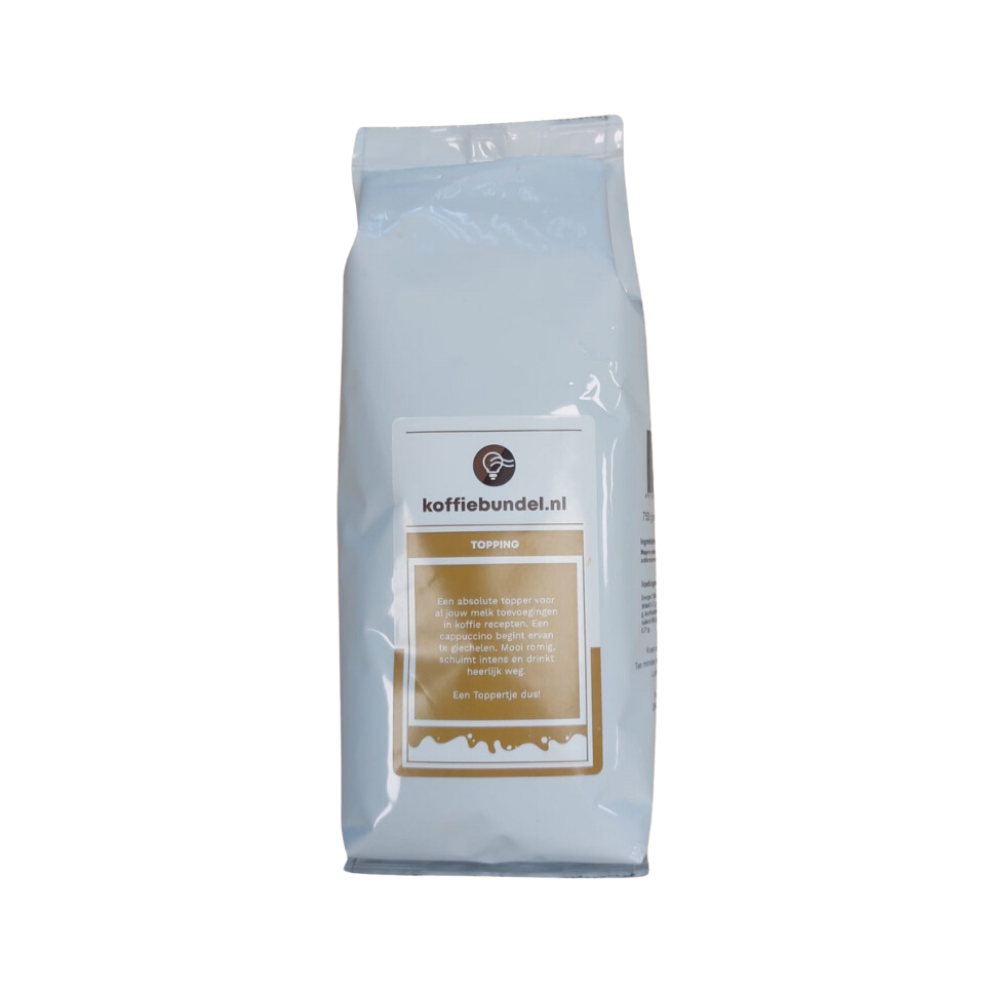 Melk topping (4% melkvet) 750 gram - voor een stevige schuimlaag op de ...